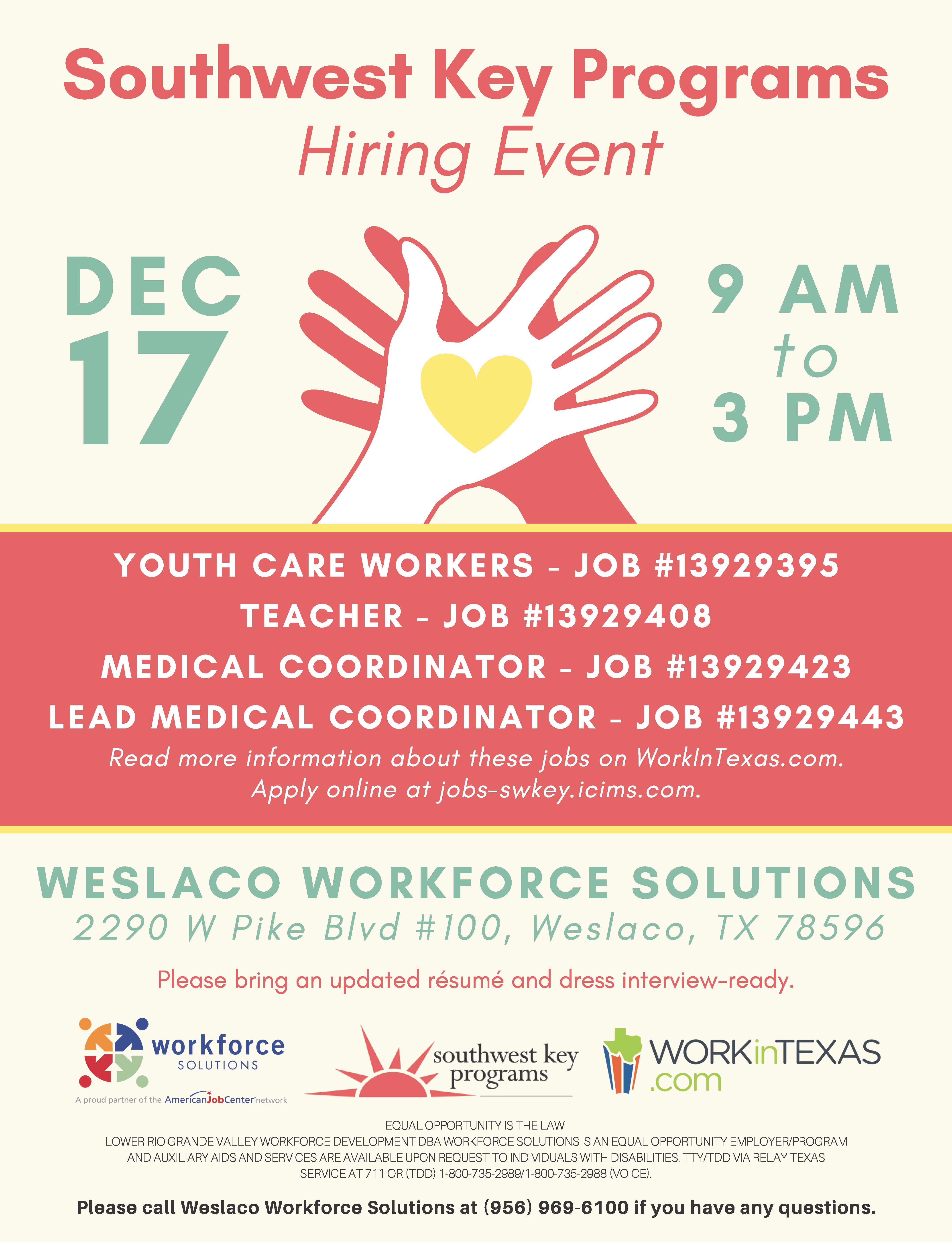 Workforce Solutions - Southwest Key Programs